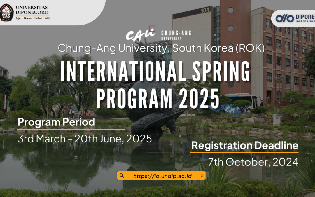 2025 Chung-Ang University Student Exchange Program (Spring ...