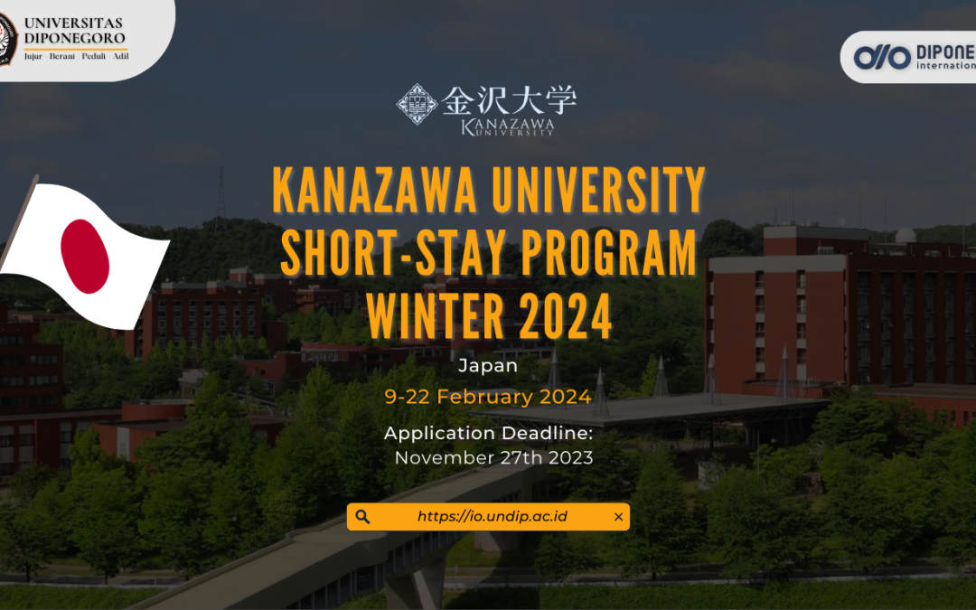 2023 Kanazawa University Winter Program – Diponegoro International Office